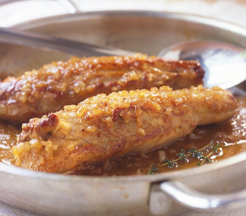 filet porc Ricardo – Bébé mange seul